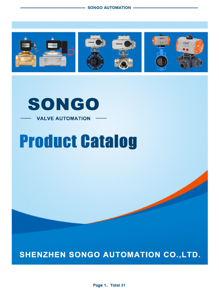 Italy Single Seated Control Valves | PDF | Valve | Actuator