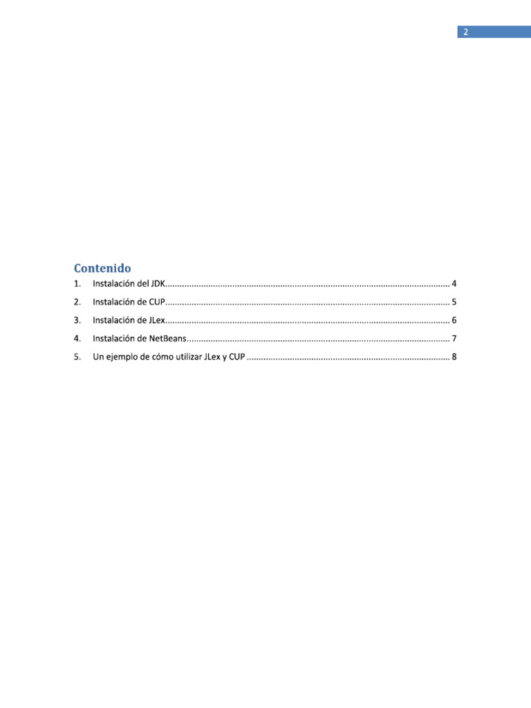 Guia Instalación Jlex y Cup | PDF