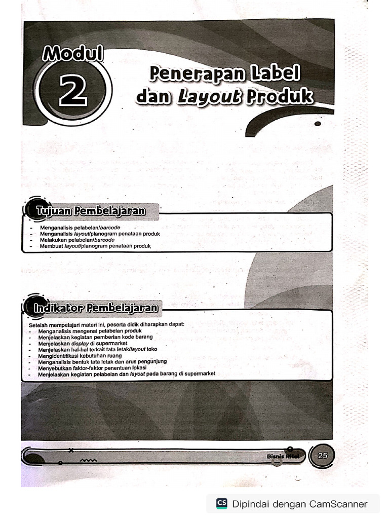 Modul 2 Penerapan Label | PDF