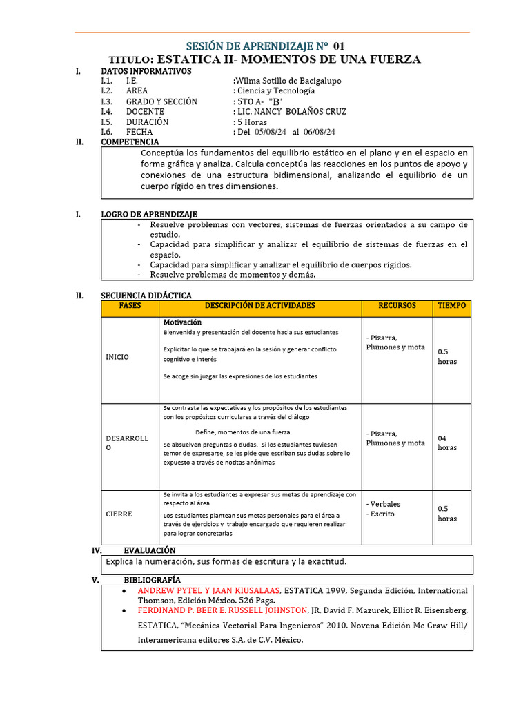 Estatica Ii 5to Año | PDF | Física | Mecánica