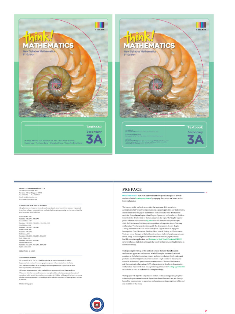 3A Think Mathematics | PDF