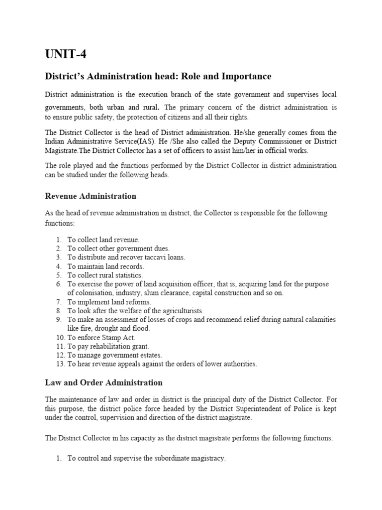 Coi Unit 4 | PDF | Government | Government Of India