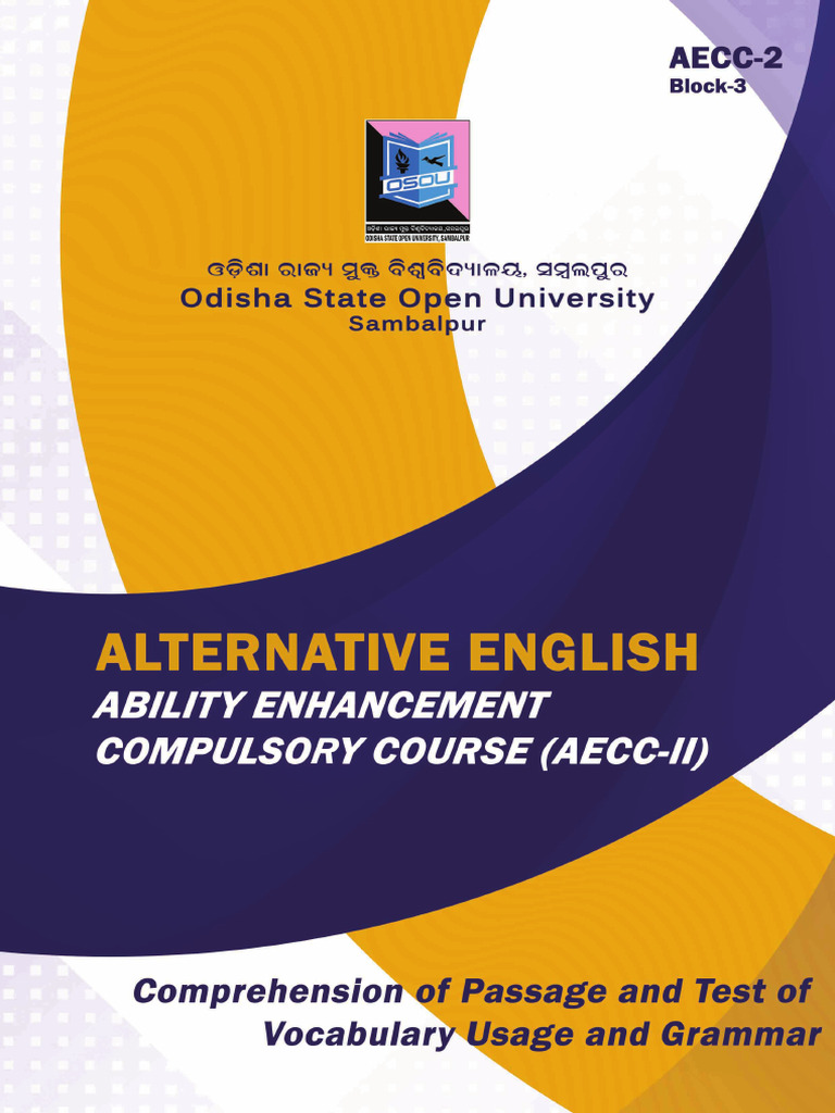 AECC 02 ENG Block 03 | PDF | Reading Comprehension | Semantics