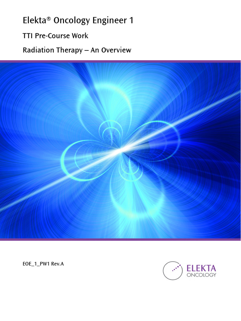 EOE1 01 Rev A Radiation Therapy An Overview | PDF | Radiation Therapy ...
