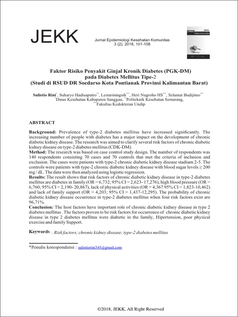 Tetang Hipertensi DM PGK | PDF