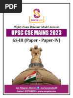 UPSC Mains Blank Answer Sheets Signed | PDF