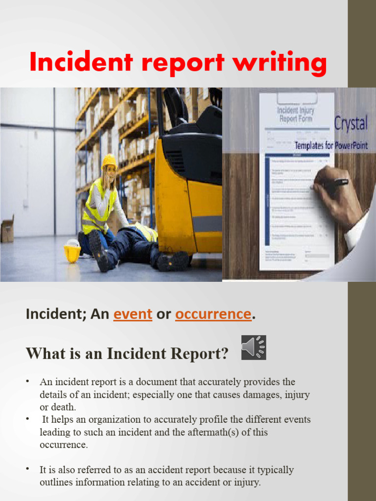 Incident Report | PDF