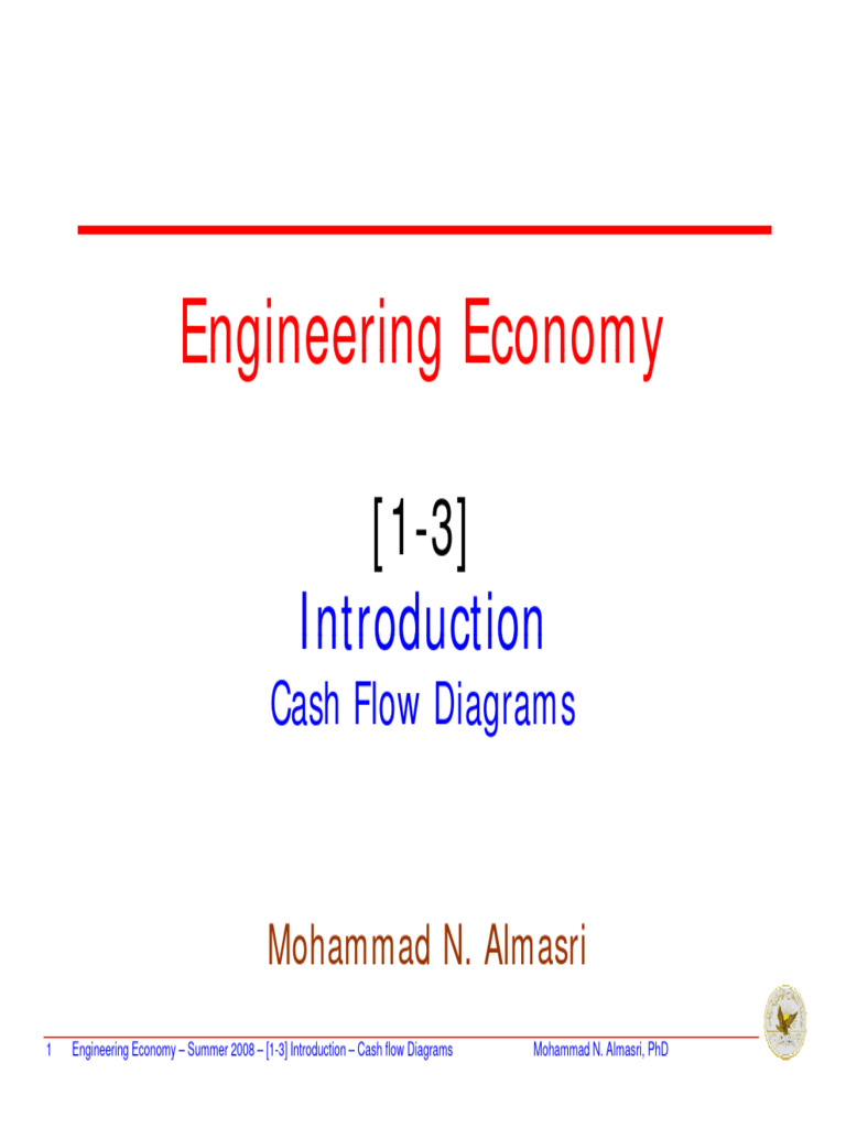 Cash Flow Diagrams in Engineering Economy | PDF | Interest | Cash