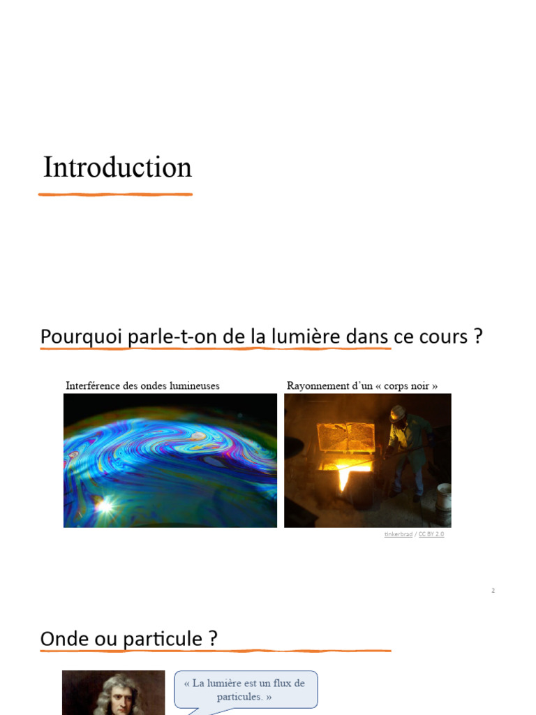 Comprendre la lumière et l'optique | PDF | Réfraction | Lumière