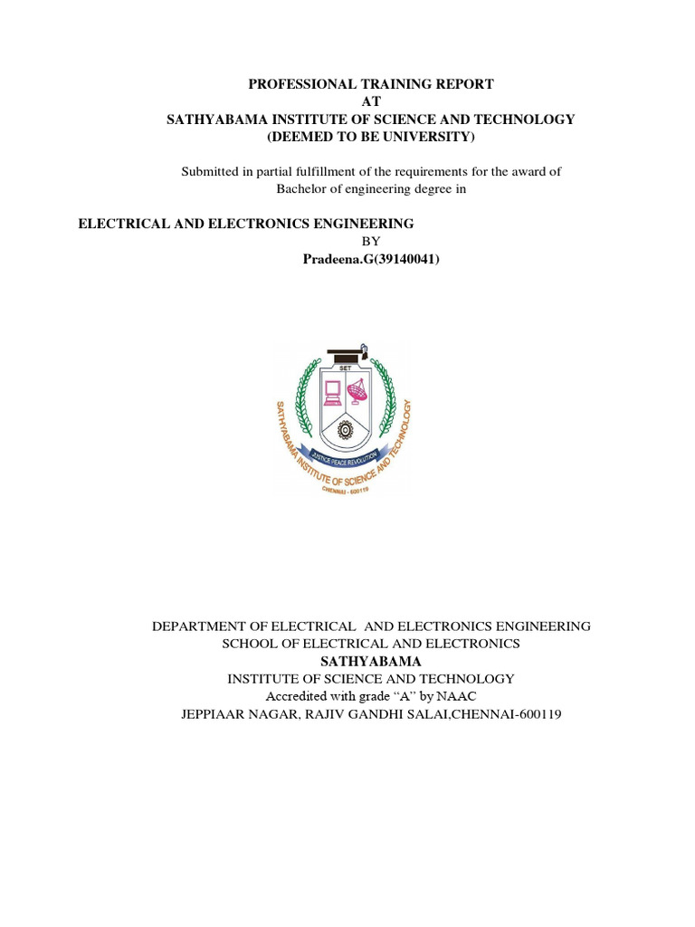 1923 B.E Eee Batchno Intern 41 | PDF | Internet Of Things | Microcontroller