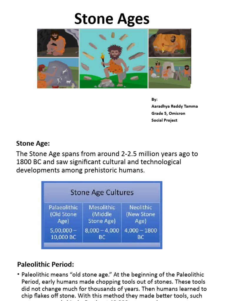 Stone Ages - Aaradhya Tamma | PDF