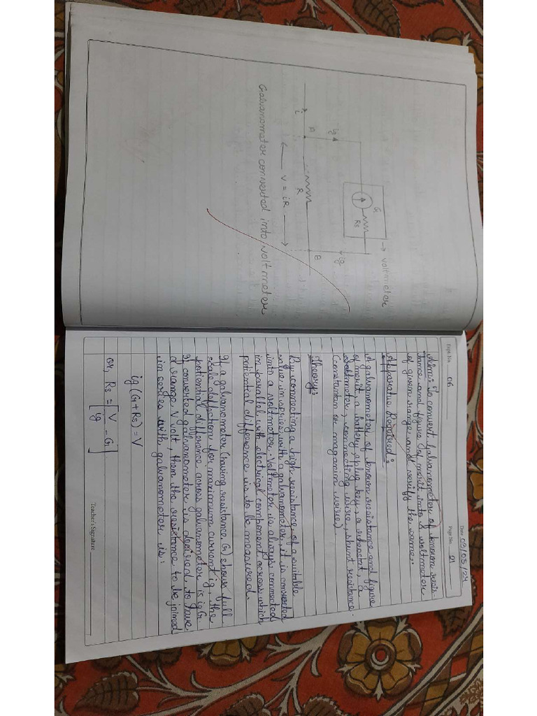 Physics Class 12 Practical | PDF