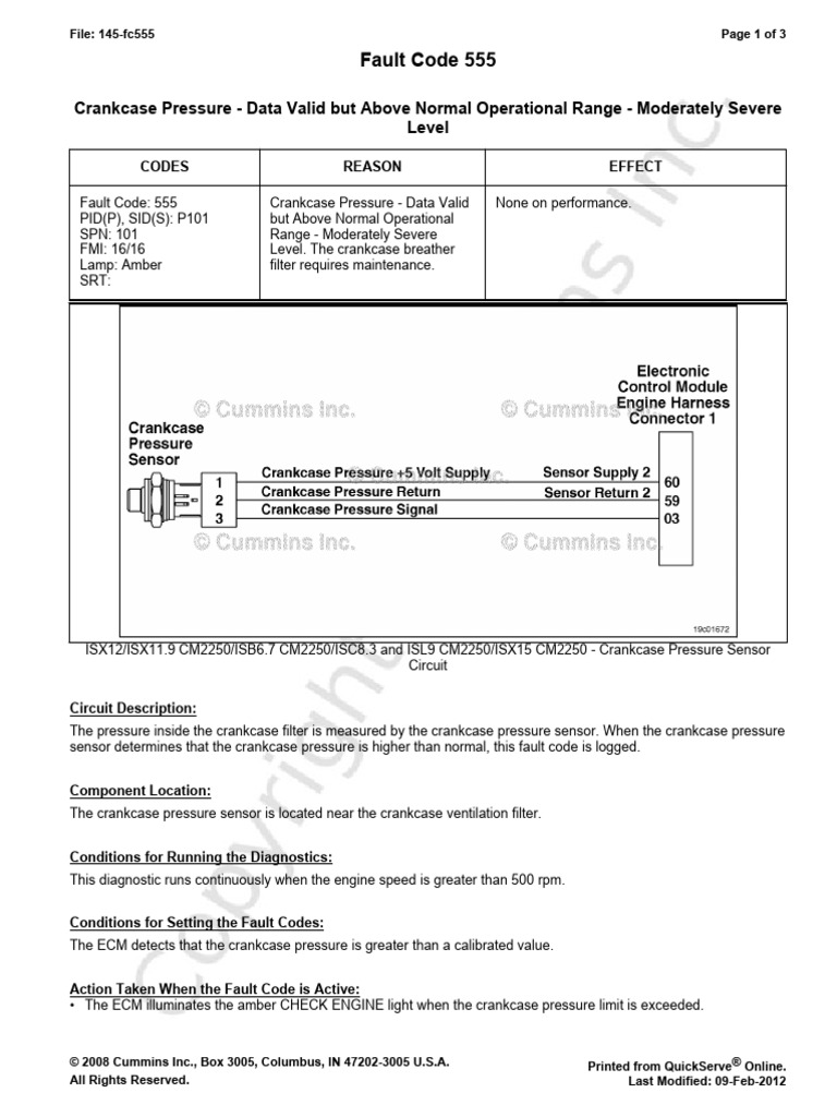 Código 555 | PDF | Vehicle Parts | Engine Technology