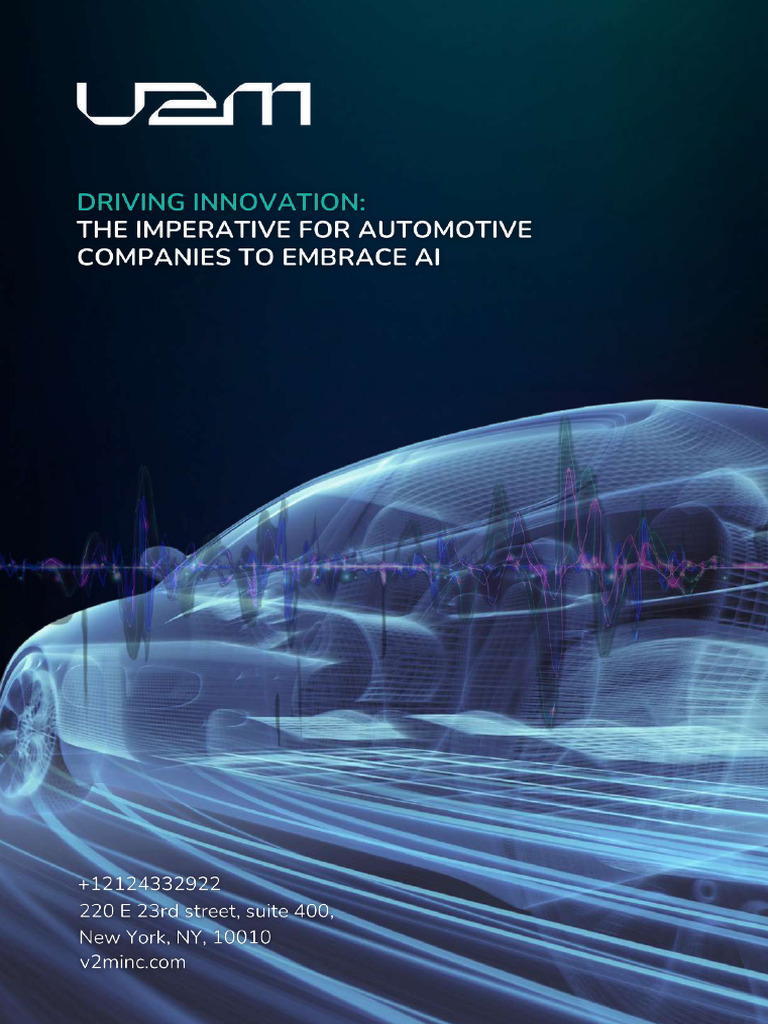 V2M-report | PDF | Artificial Intelligence | Intelligence (AI) & Semantics