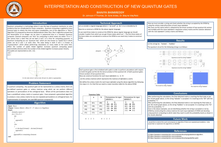 CC Poster | PDF | Quantum Computing | Matrix (Mathematics)