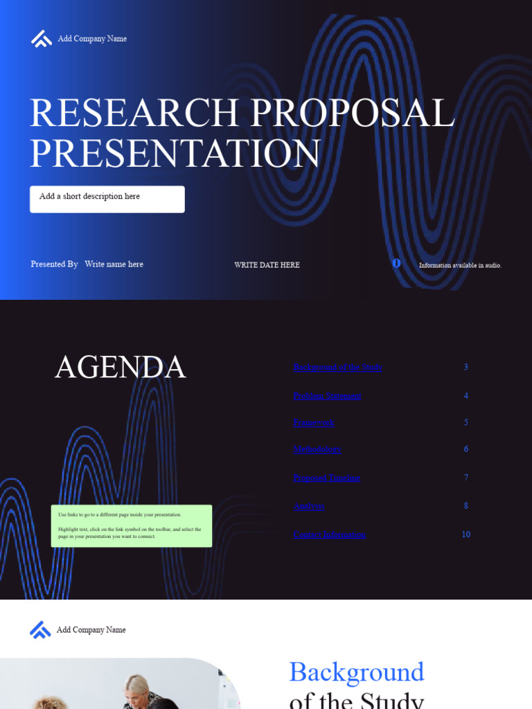 Research Proposal Presentation | PDF | Human Communication