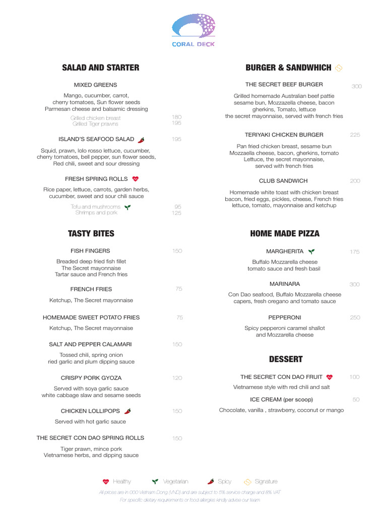 TSCD Kit Poolside Menu Snack | PDF