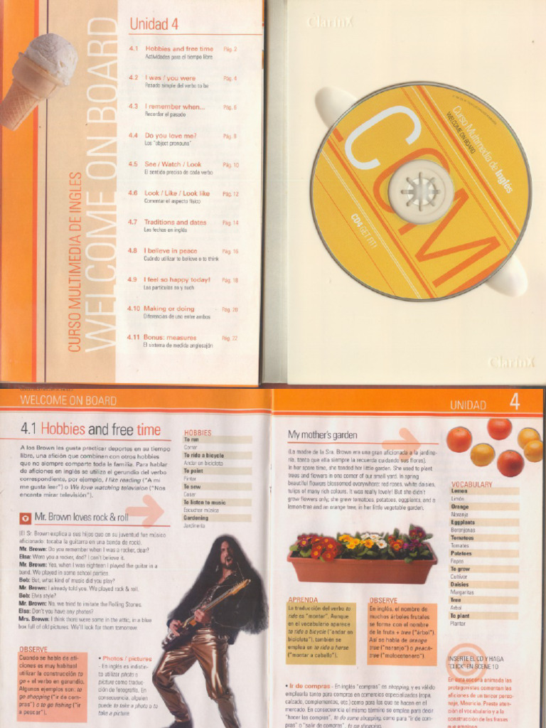 libro 4 de 12 de nivel 1 ingles | PDF