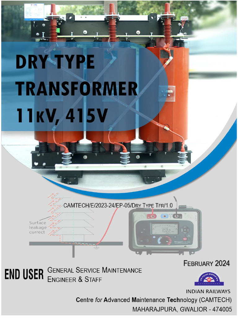 Booklet On Dry Type Transformer 11kV, 415V | PDF | Transformer ...