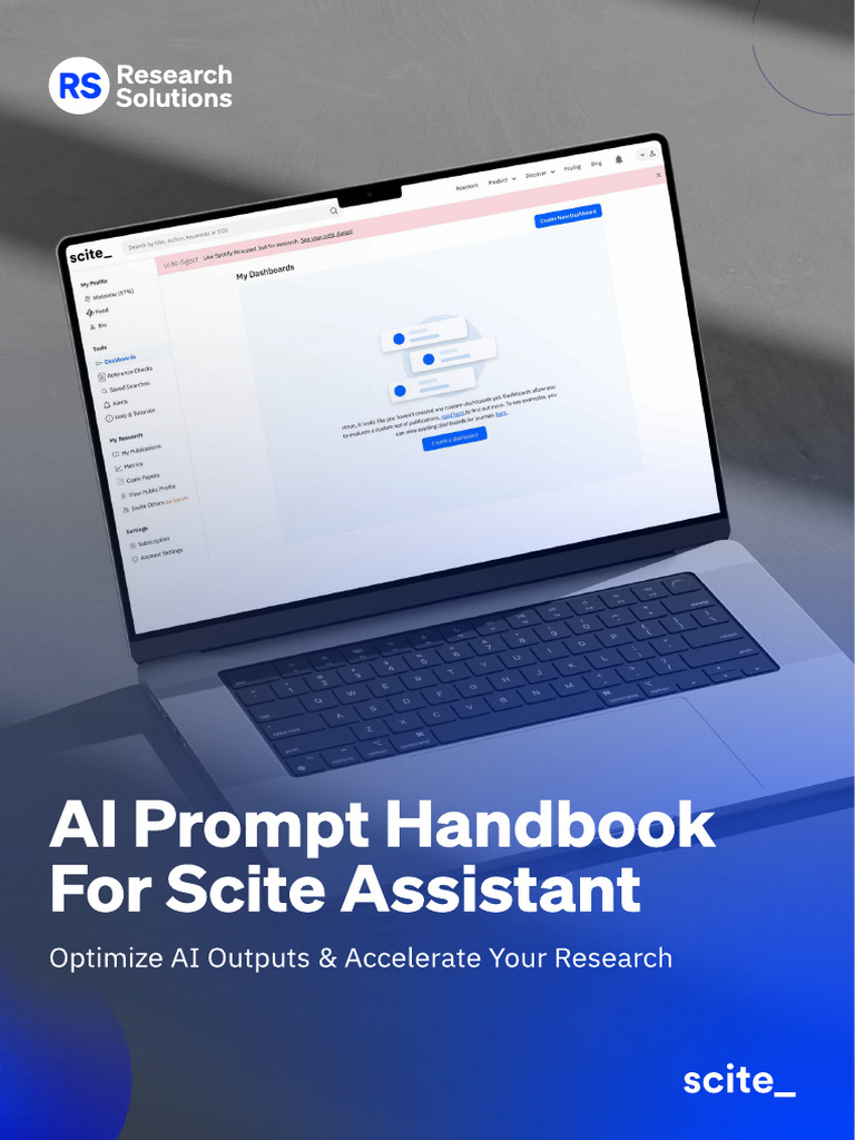 AI Prompt Handbook For Scite Assistant | PDF