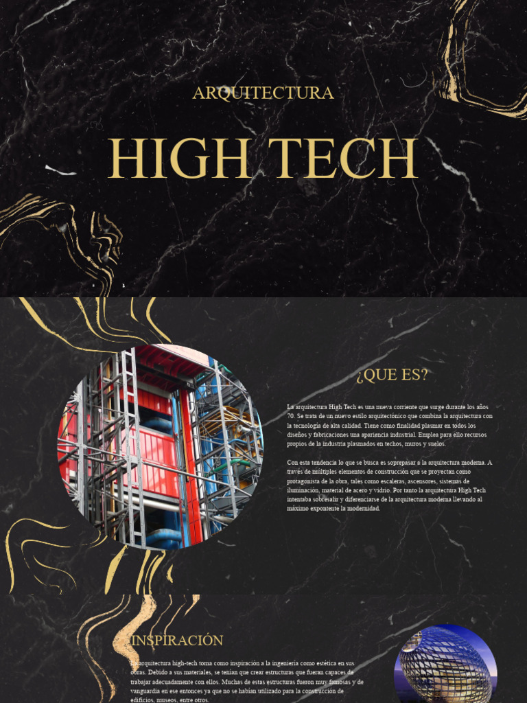 High Tech | PDF | Diseño arquitectonico | Arquitectura