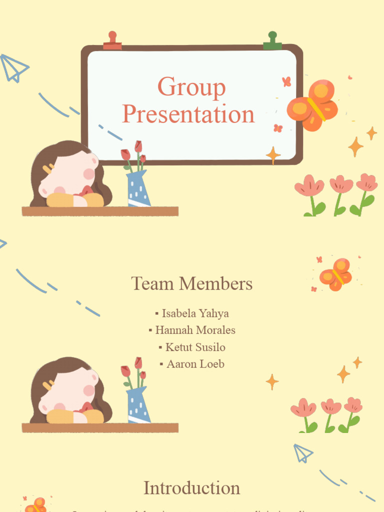 Free Template Yellow and Blue | PDF