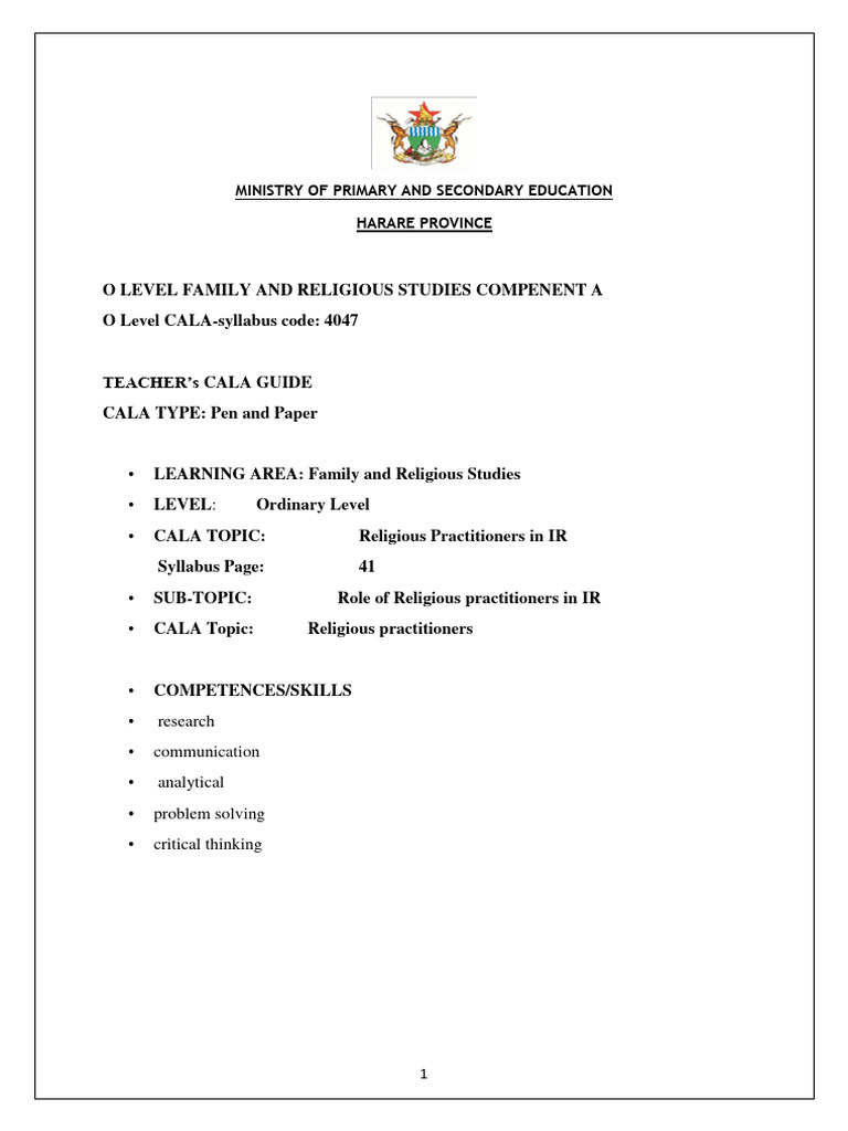 FRS Component A 2024 O Level | PDF | Learning | Cognitive Science