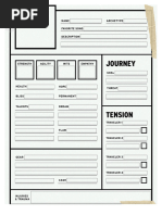 Lancer - Character Sheets | PDF