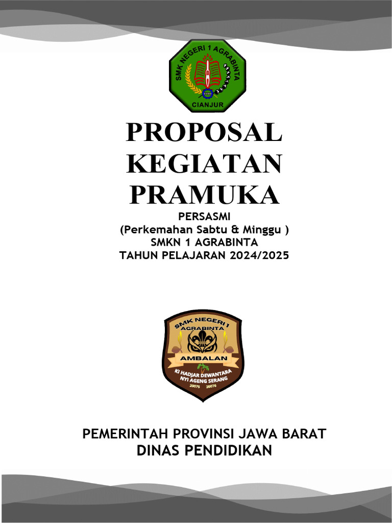Proposal Kegiatan Persami | PDF