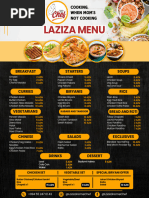 Menu Card | PDF | Desi Cuisine | Foods