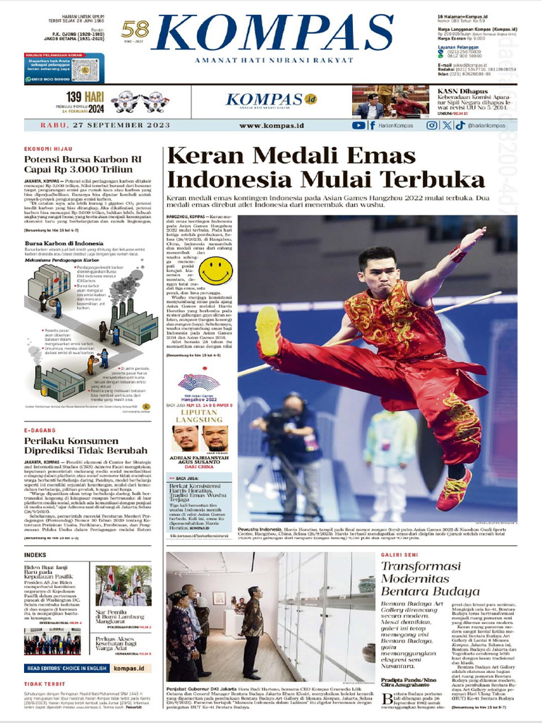 Kompas 27sep23 | PDF