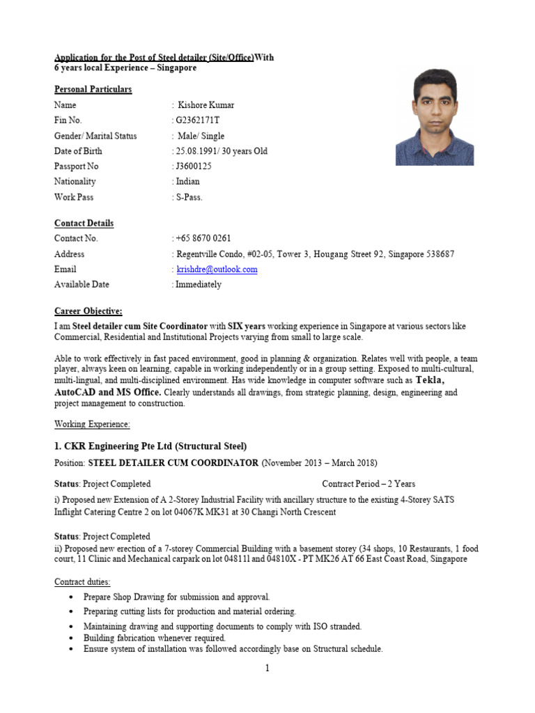 Application For The Post of Drafter | PDF | Engineering | Diploma