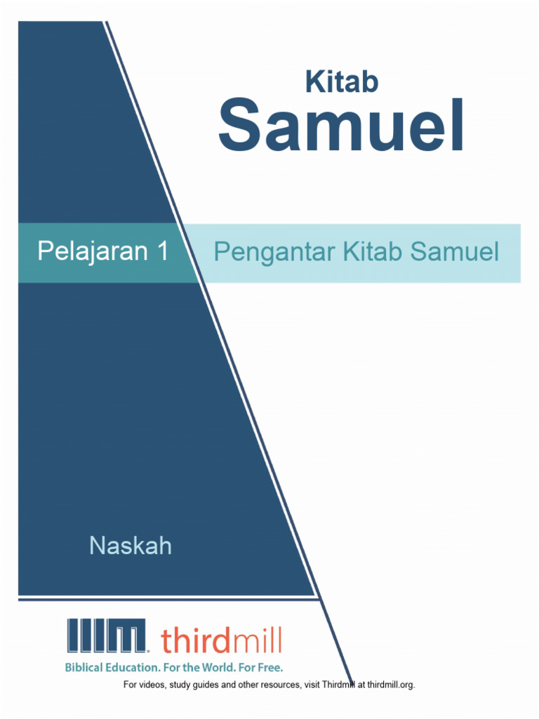 Pengantar Kitab Samuel untuk Kristen | PDF