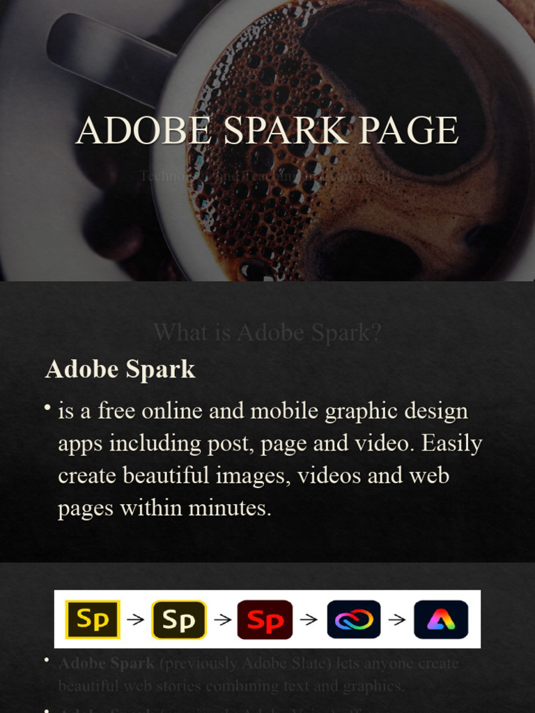 Adobe Spark Page | PDF | World Wide Web | Internet & Web