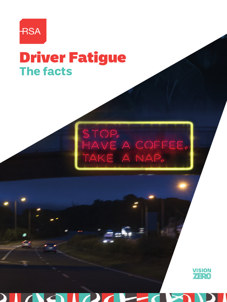 RSA Driver Tiredness WEB | PDF | Sleep | Traffic Collision
