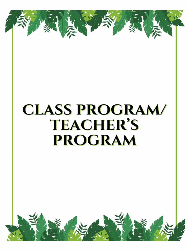 Green Watercolor Background Document A4 (Portrait) | PDF