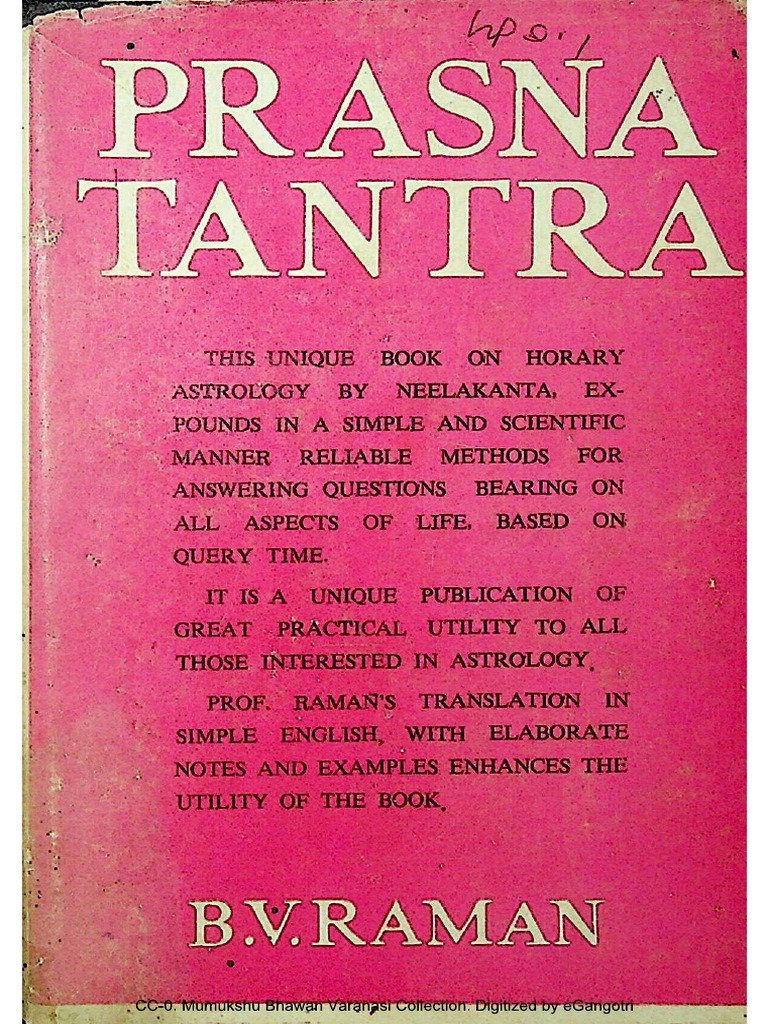 Prasna Tantra | PDF