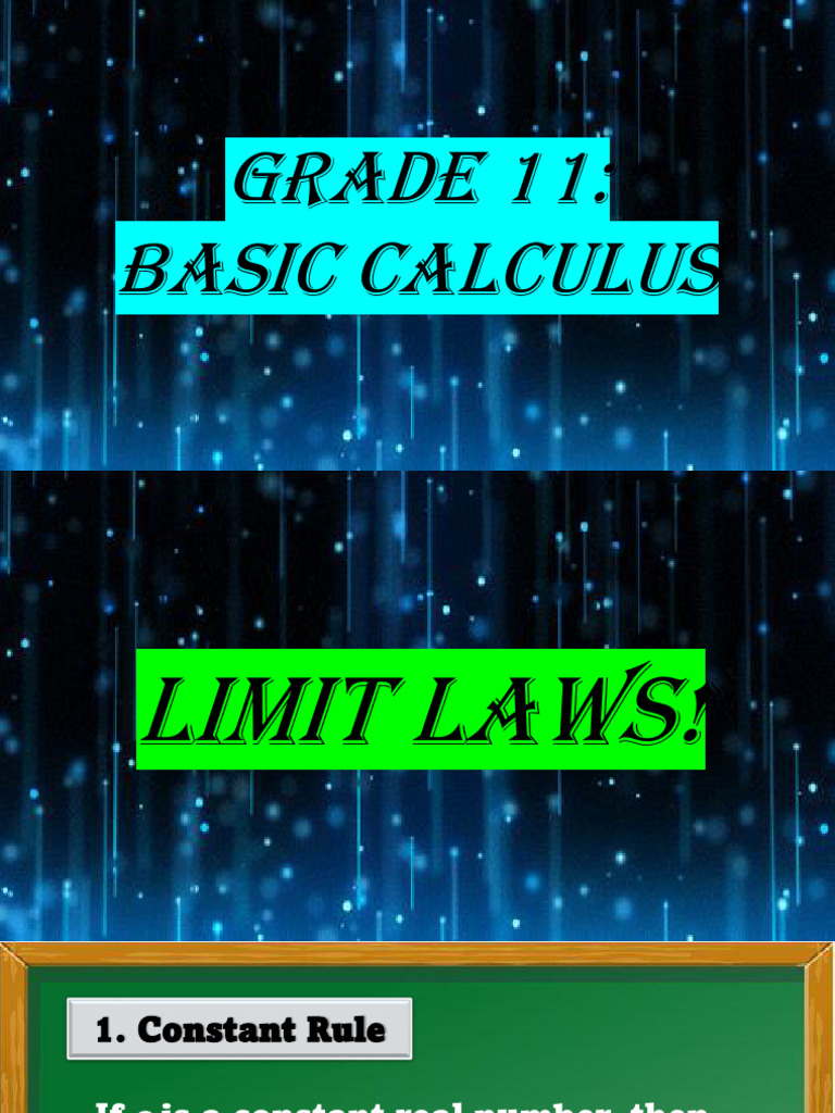 Lesson2 LimitLawsAndLimitsAtInfinity | PDF | Zero Of A Function | Function (Mathematics)