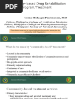 Sample CBDRP Activity Design | PDF | Substance Abuse | Drug Rehabilitation