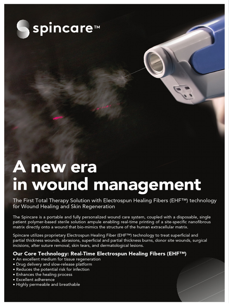 Nanomedic SpinCare Brochure Clinical Studies | PDF | Wound | Burn