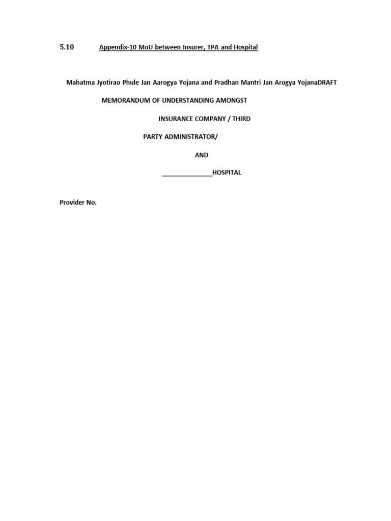 NWH MoU Final | PDF | Radiation Therapy | Hospital