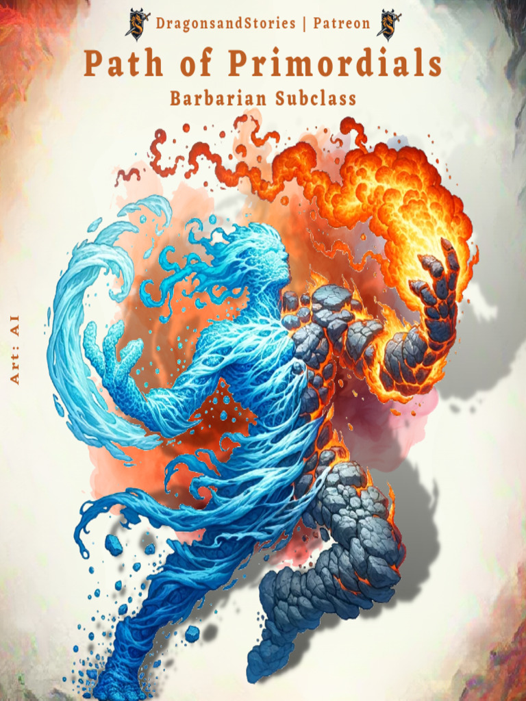 Path of Primordials - Barbarian Subclass | PDF | Law
