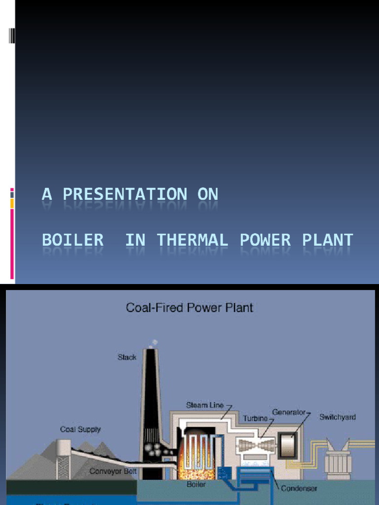 Boiler In Thermal Power Plant Pdf Boiler Steam