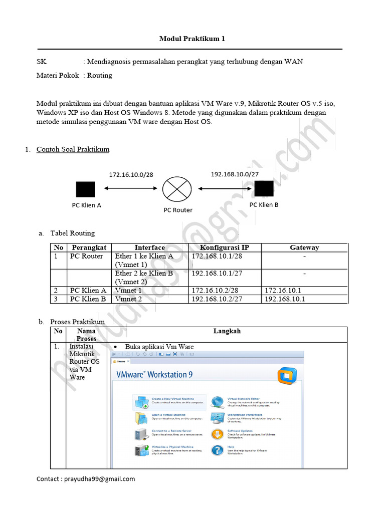 Modul Routing 1 | PDF