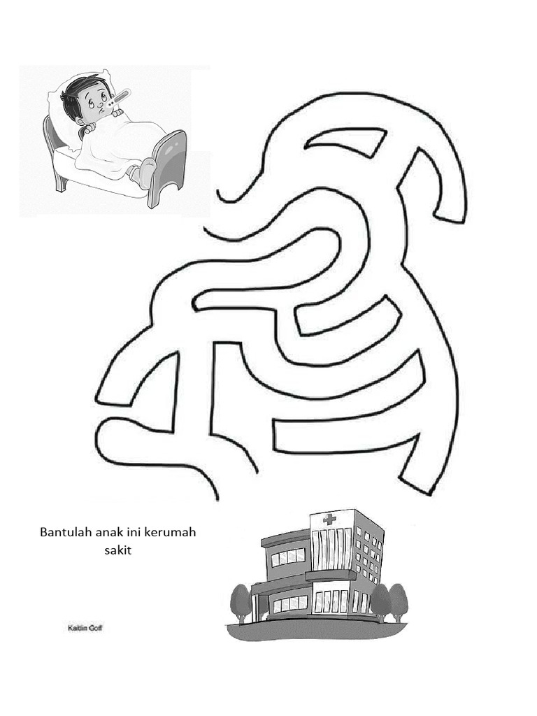 Maze Rumah Sakit | PDF | Sains & Matematika