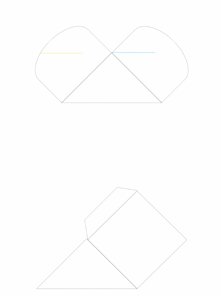 Corner Bookmark Template | PDF