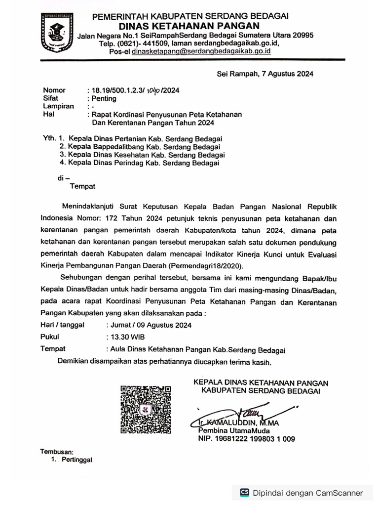 Undangan Korrd Fsva Ke 2 | PDF