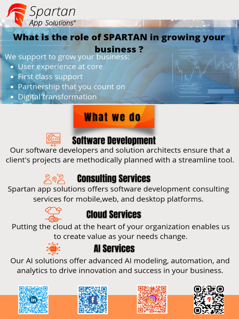 Spartan App Solutions Flyier 4 | PDF