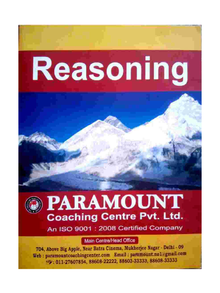 Paramount Reasoning | PDF