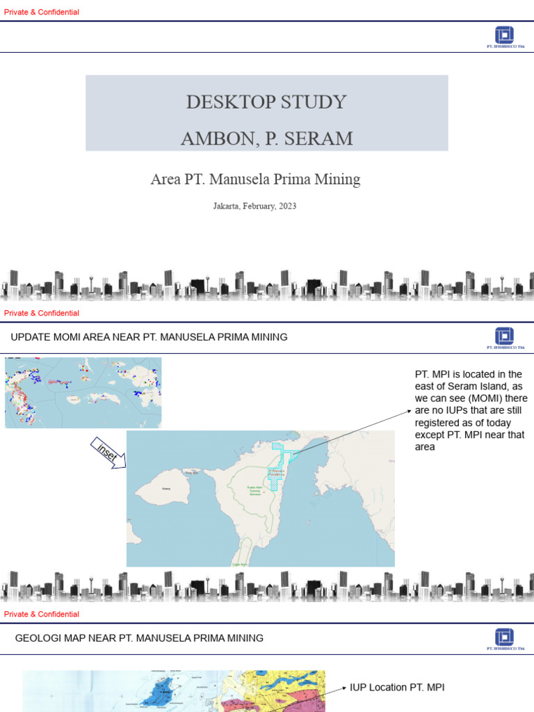 Desktop Study (Seram) | PDF | Forests | Natural Resource Management
